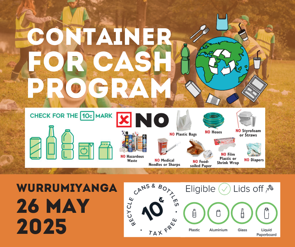 News Story - Wurrumiyanga Cash for Container Event » Tiwi Islands
